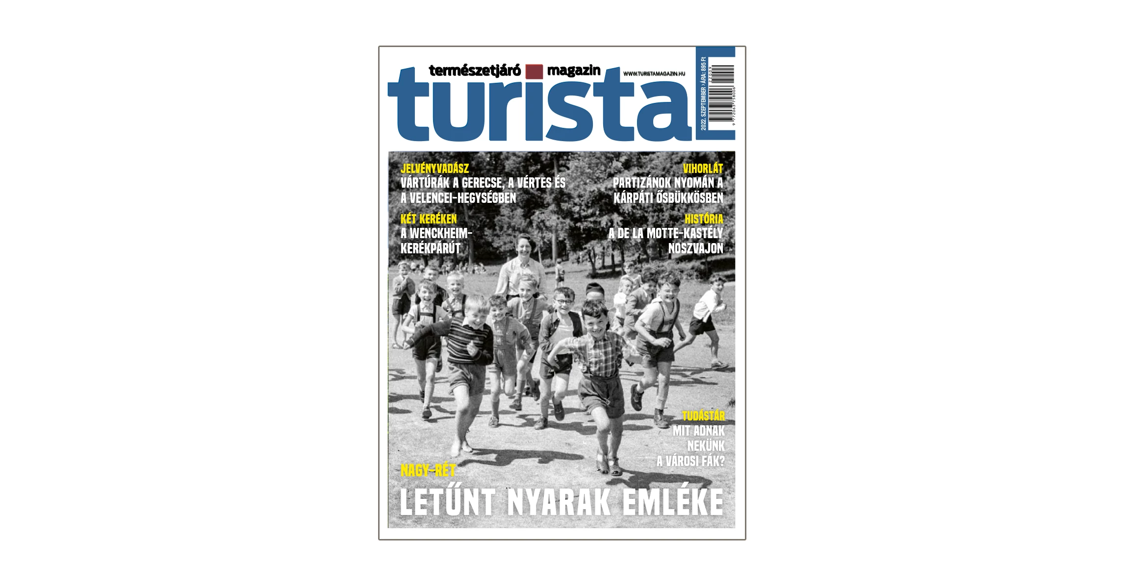 Turista Magazin 2022. szeptemberi szám - 2022 évi számok - TuristaShop